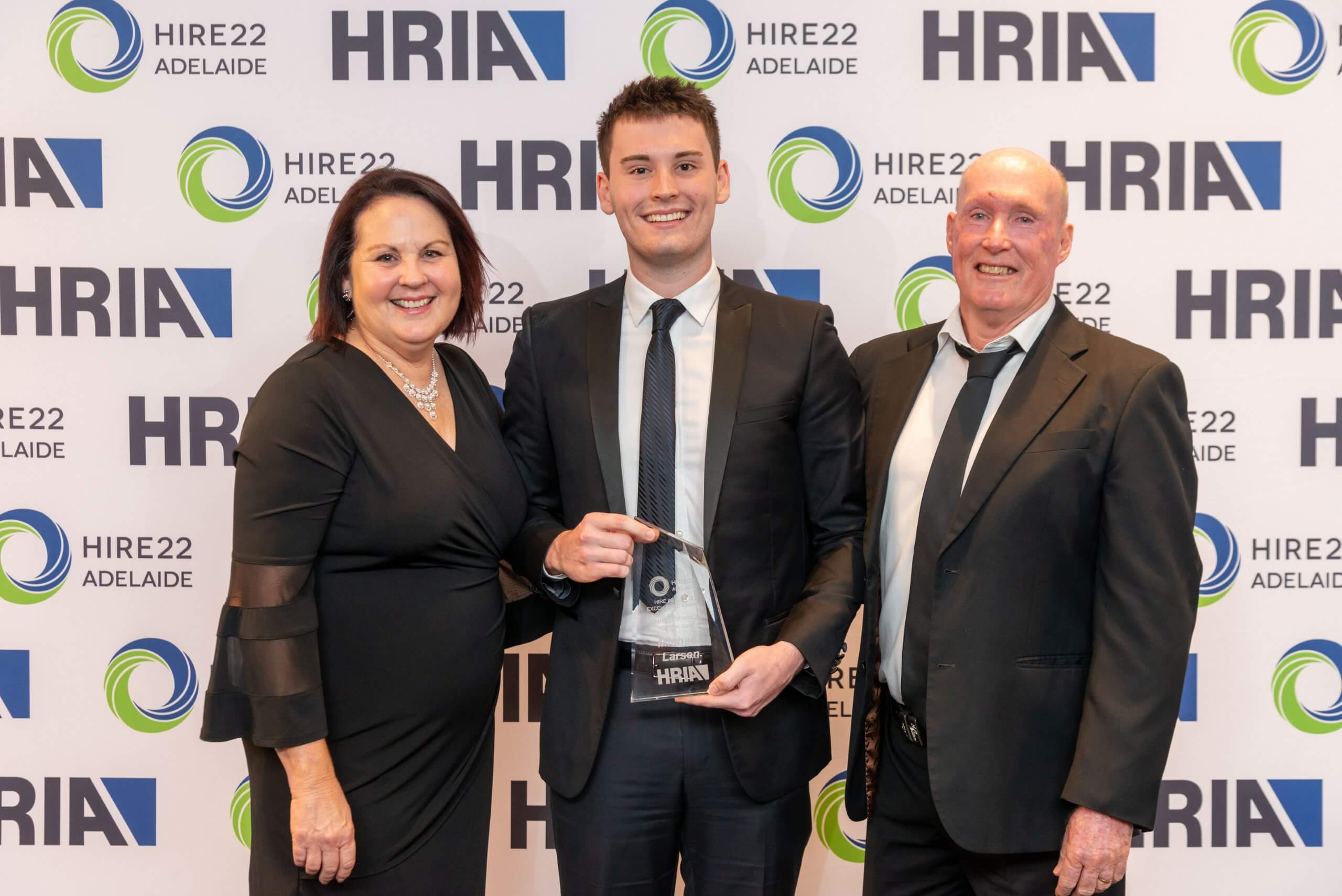 Michael Larsen awarded HRIA Young Professional of the Year at HIRE22