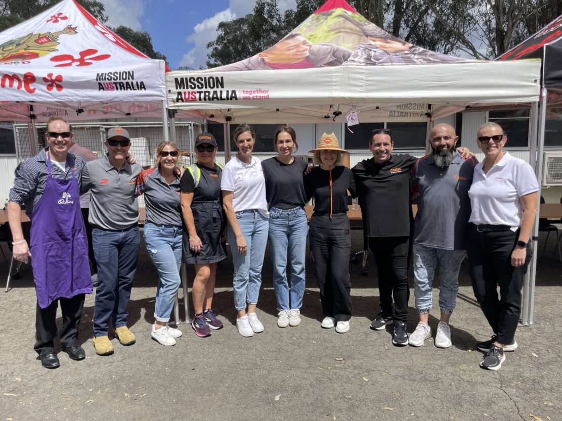 Coates Teams up with Mission Australia to Support those in Need